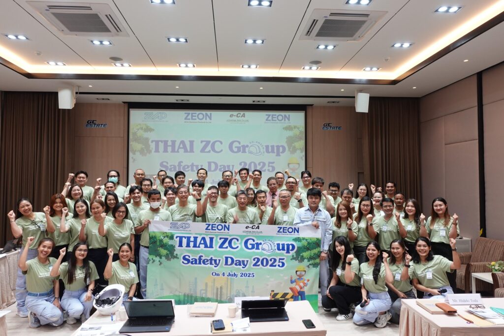 Zeon Thailand Group Holds Annual Safety Day 2025 – Zeon Advanced Polymix